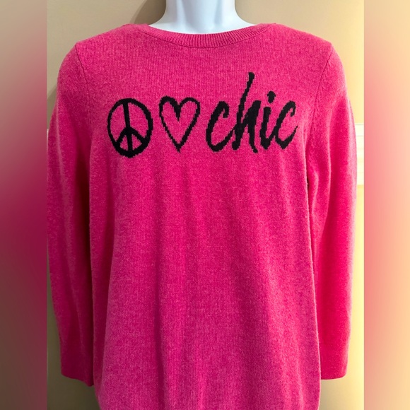 Chico's | Sweaters | Chico Peace Love Chic | Poshmark
